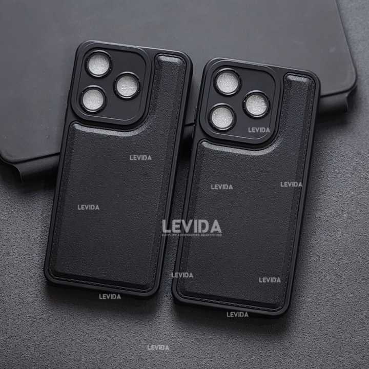 Luxury Case Leather Pro Kamera Black Tecno Spark 10 Tecno Spark 10 Nfc Tecno Spark 10 Pro