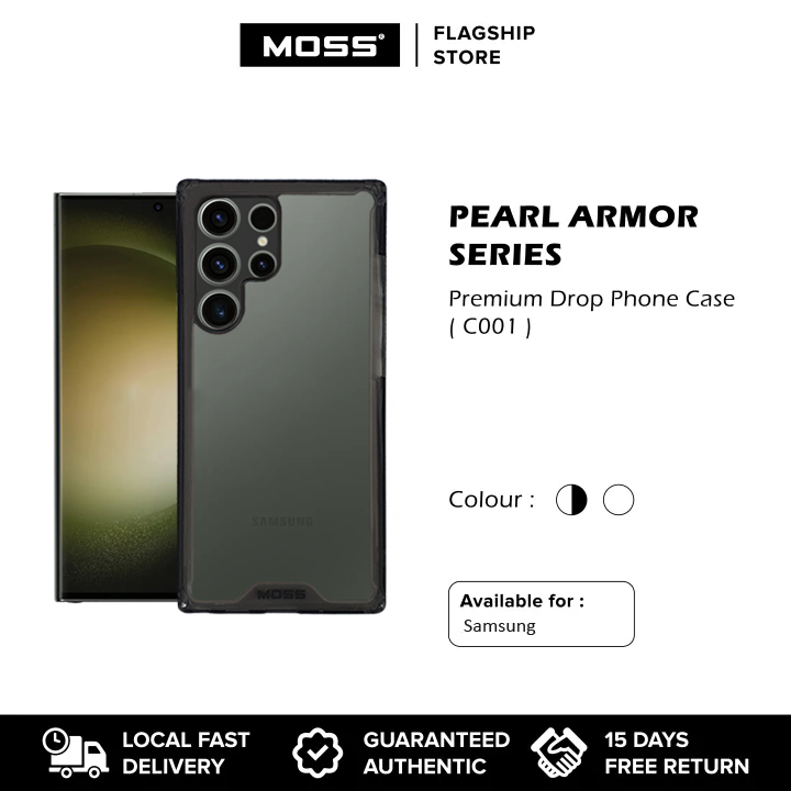 MOSS Pearl Armor C001 Premium Shock Impact Absorption Drop Protection ...