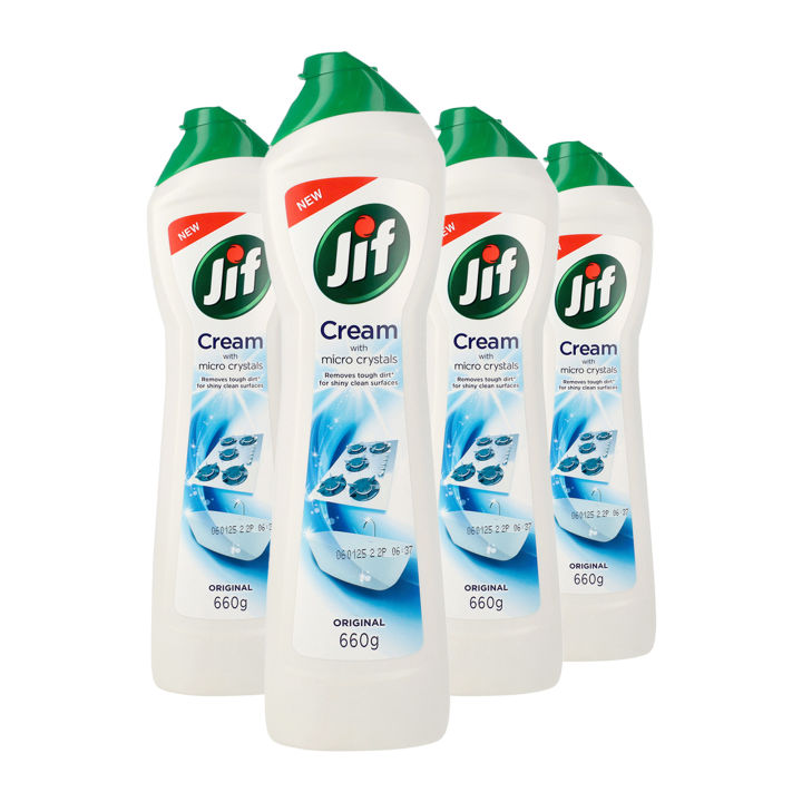 Jif Cream Surface Cleaner with Micro Particles Original 4 X 660 ML ...