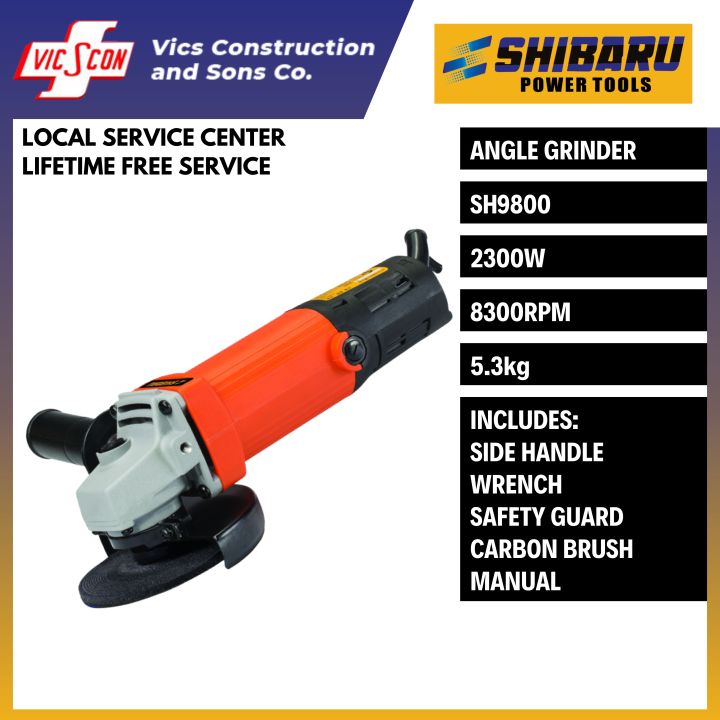 Shibaru SH9200 2300W Angle Grinder | Lazada PH