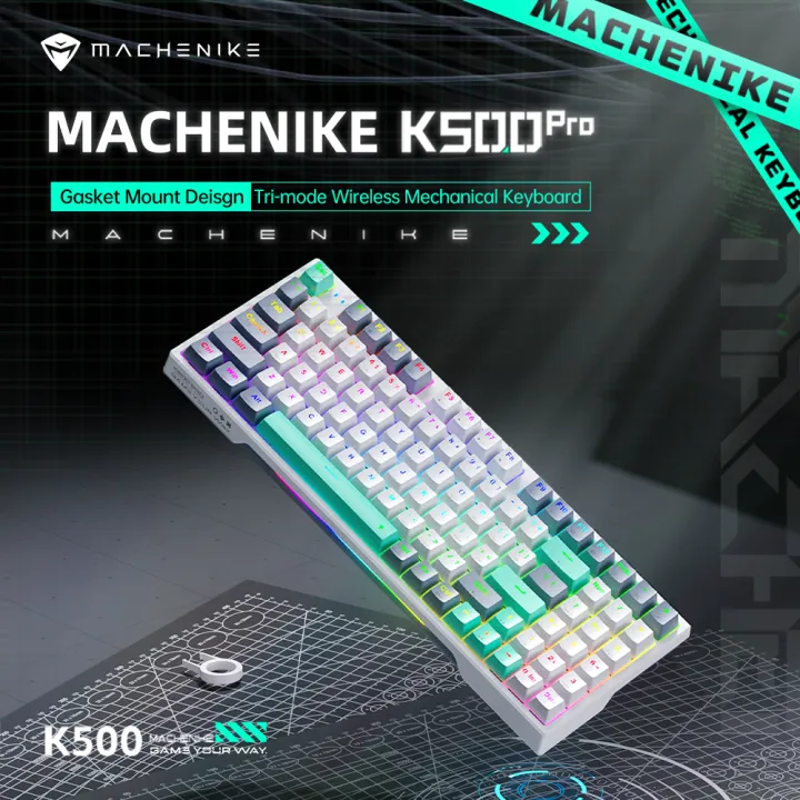 [Deliver In 72 hours]Machenike K500 Pro Gasket Mount Gaming Keyboard ...