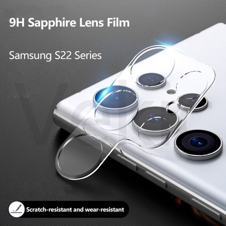 S22 / S22 Plus / S22 Ultra Camera Tempered Lens Premium Protector ...