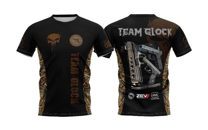 ใหม่ สุดยอดคอลชั่น เสื้อพิมพ์ลาย Team Glock เนื้อผ้าสวมใส่สบาย ผ้าแห้ง ...