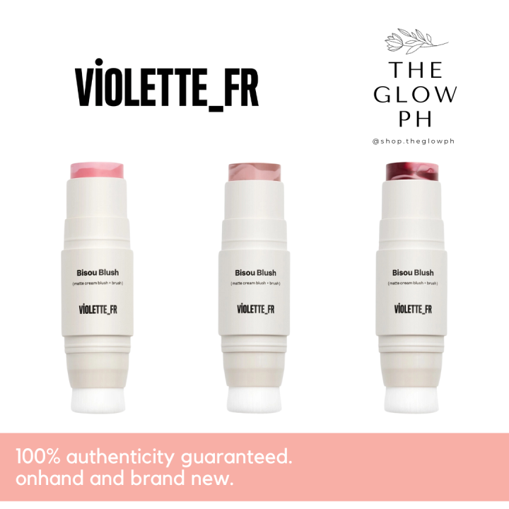 [AUTHENTIC] VIOLETTE FR Bisou Blush | The Glow PH | Lazada PH