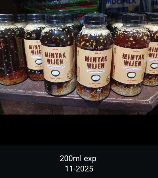 Minyak Wijen WuEn Asli – 200ml – Premium Grade A – Exp 11/2025 – Untuk ...