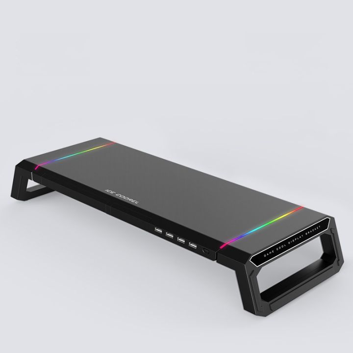 ICE COOREL T1 Monitor Increased Rack Foldable Laptop Stand With RGB ...