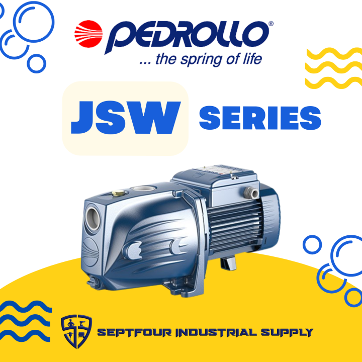 Pedrollo 1/2Hp Self-Priming JET PUMP/Water Pump JSWm1C (Made in Italy) Original | Lazada PH