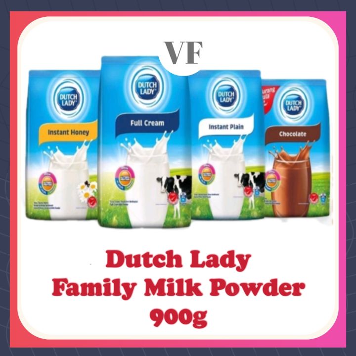 DUTCH LADY Full Cream / Chocolate / Instant Plain / Instant Honey ...