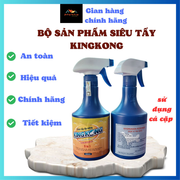 Siêu tẩy đa năng KingKong . Tẩy mốc, tẩy vết bẩn cứng đầu , tẩy xoong ...