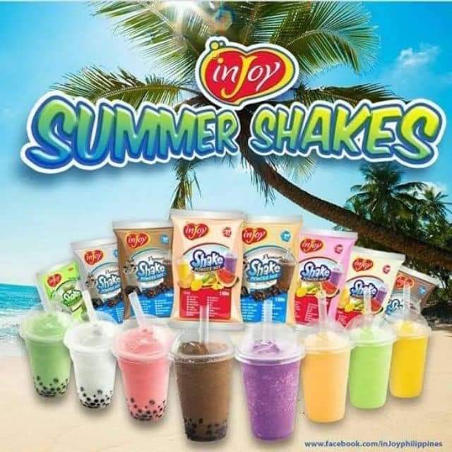 inJoy Milk Shake Powders 1kg (Cookies and Cream, Choco Kisses, Mango ...