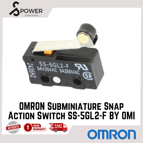 OMRON Subminiature Snap Action Switch SS-5GL2-F BY OMI | Lazada PH