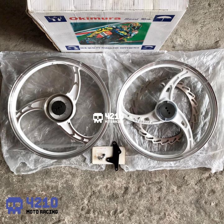 OKIMURA MAGS for SUZUKI RAIDER J w/FREE DISC PLATE AND WHEEL BEARINGS ...