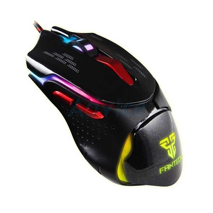 FANTECH OPTICAL MOUSE V1 GAMING (Black) | Lazada.co.th
