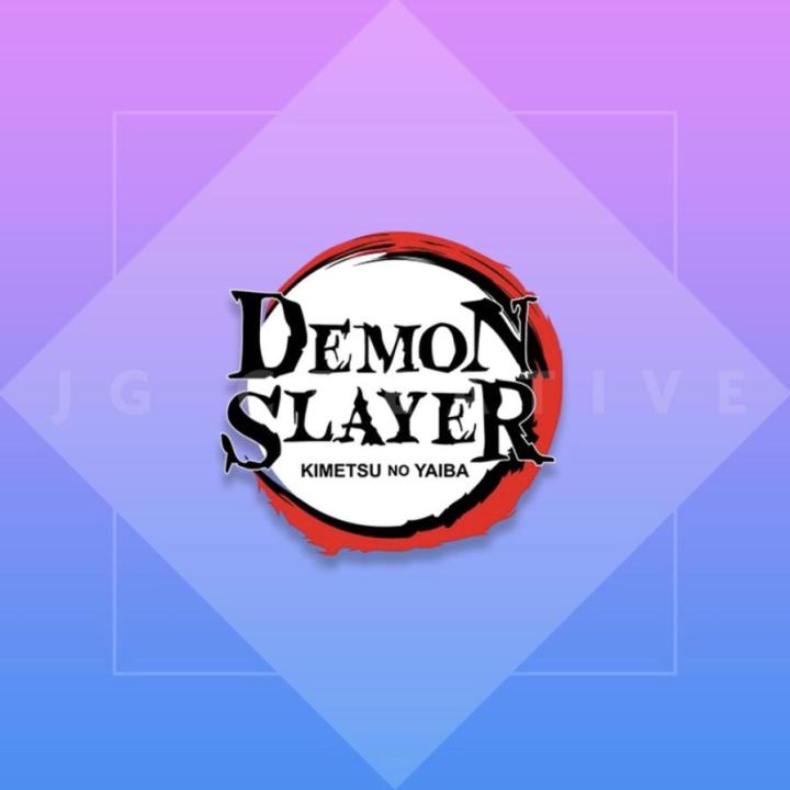 Jaydine Creative : Demon Slayer - Anime (Logo Sticker) | Lazada PH