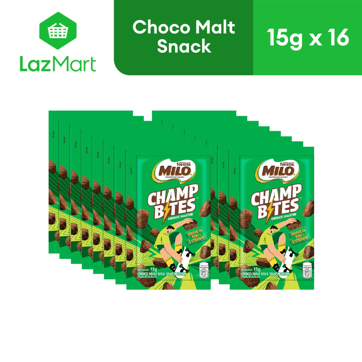 Milo Champ Bites 15g - Pack of 16 | Lazada PH