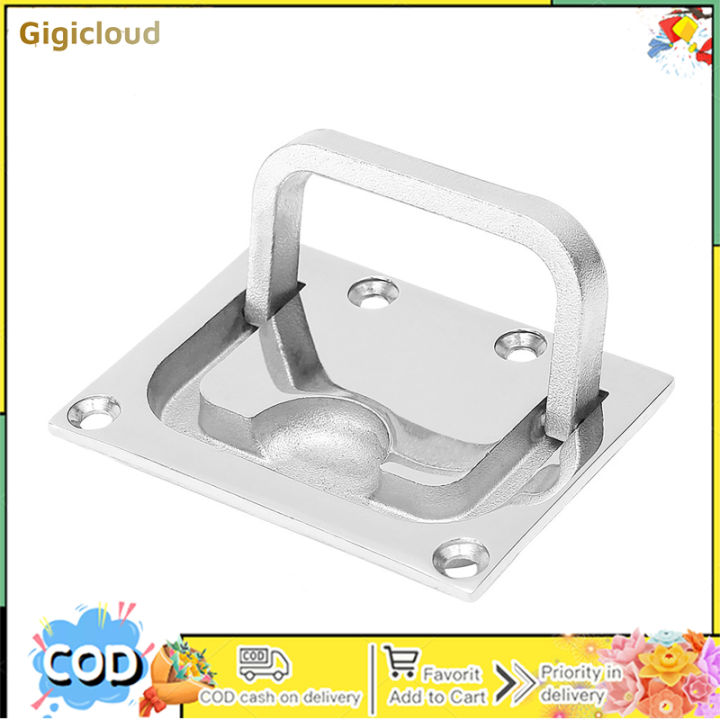 316 Stainless Steel Yacht Floor Pull Flush Lift Ring Recessed Handle ...
