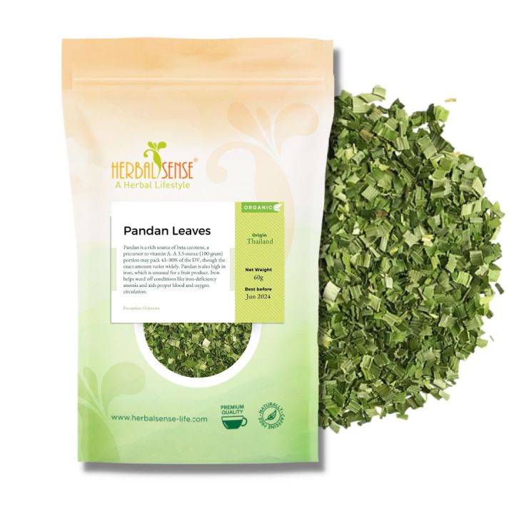 Herbal Sense Pandan Leaves Tea From Thailand Rich Aroma Boost Immunity ...