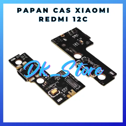Konektor Cas Board Hp XIAOMI REDMI 12C Connector Conektor Flexible ...