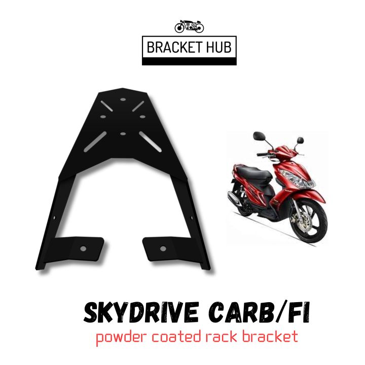 Suzuki SkyDrive 125 Fi and Carb Top Box Bracket / Skydrive 125 Bracket / SkyDrive 125 ...