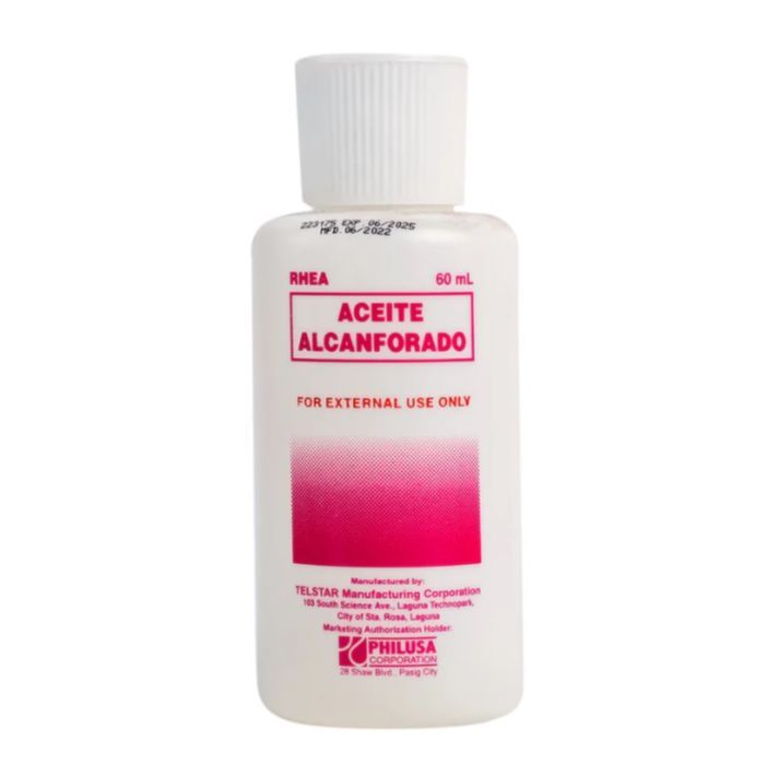 Rhea Aceite Alcanforado Liquid 60ml | Lazada PH