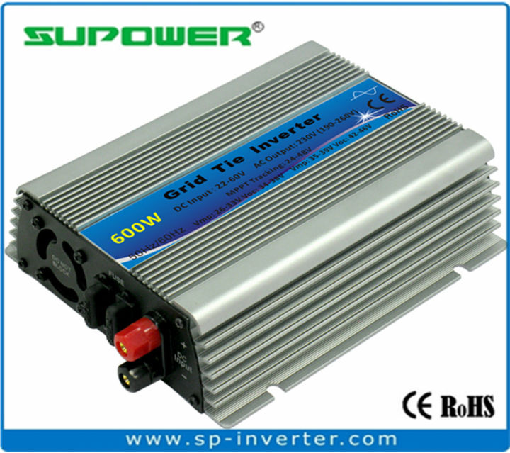 Solar micro 600W grid-connected inverter Wide voltage input 22-60VDC ...