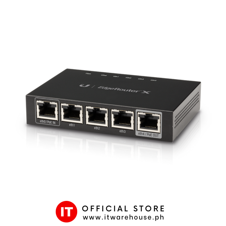 Ubiquiti EdgeRouter X - 5 Port Gigabit Advanced Router - ER-X | Lazada PH