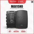 BareTone Speaker Portable MAX15NB Speaker Bluetooth 15 Inch Portable ...