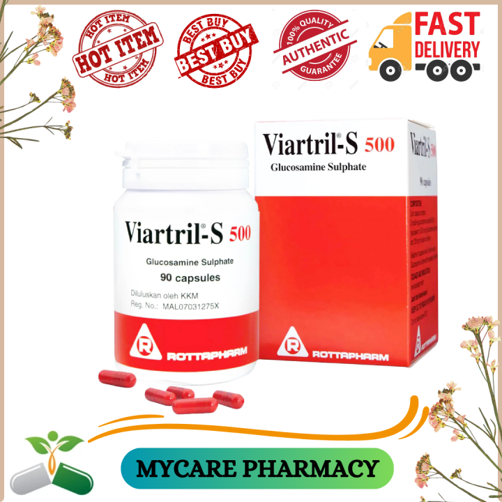 VIARTRIL-S 500 CAPSULE 90S | Lazada