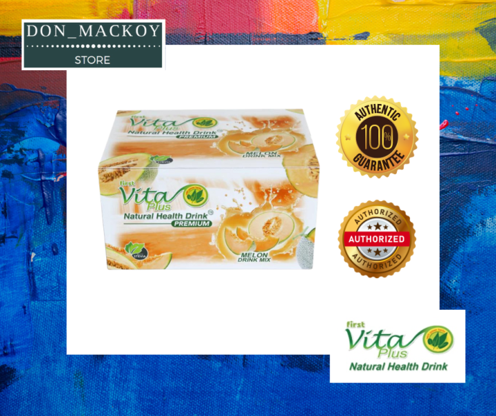 First Vita Plus Natural Health Drink Premium Melon Drink Mix by Don Mackoy PH | Lazada PH