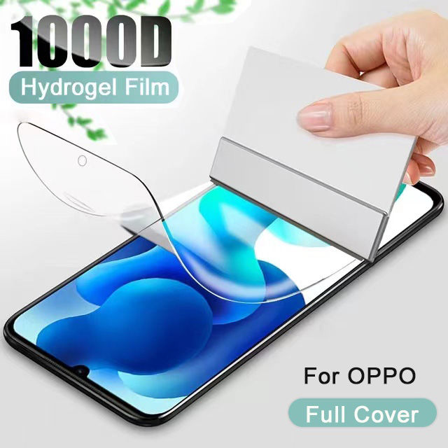 ฟิล์มไฮโดรเจลกันรอย แบบเต็มจอ ขอบโค้ง สำหรับ OPPO Reno 12 Pro 5G 12F 11 ...