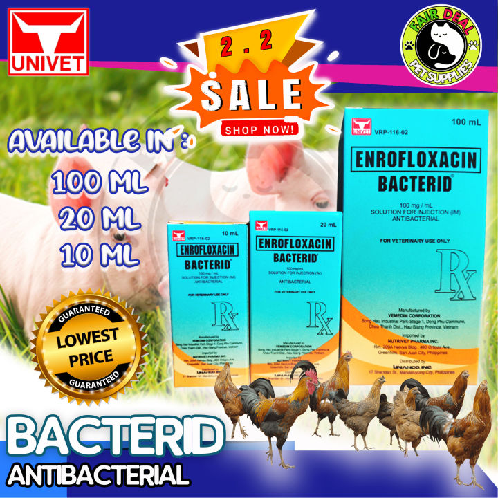 BACTERID Antibacterial (10/20/100 ml) | Lazada PH
