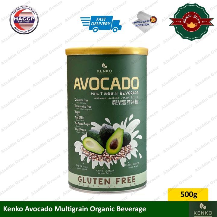 Kenko Genko Avocado Multigrain Beverage / High Protein Drink / Avocado Drink / Organic Protein ...