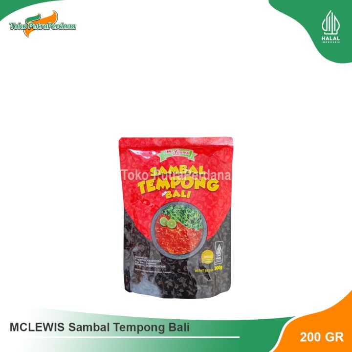 MCLEWIS Sambal Tempong Bali 200gr | Lazada Indonesia