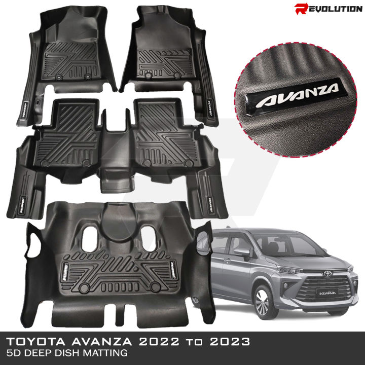 Toyota AVANZA 2022 to 2023 (4pcs/set) OEM 5D Deep Dish Matting Fully ...