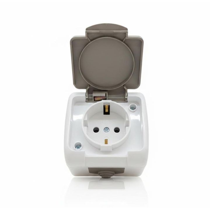 Colokan Dinding Yawgitai Safety Waterproof Stopkontak Outdoor dengan ...