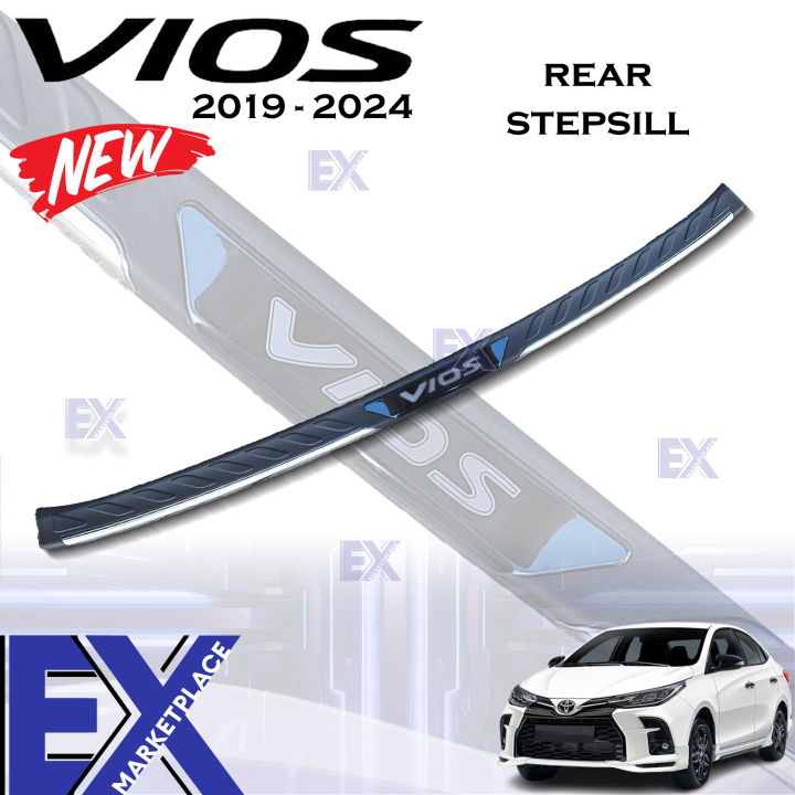 Toyota Vios Prime 2019 to 2024 OEM Rear Step Sill / Stepsill or Rear ...
