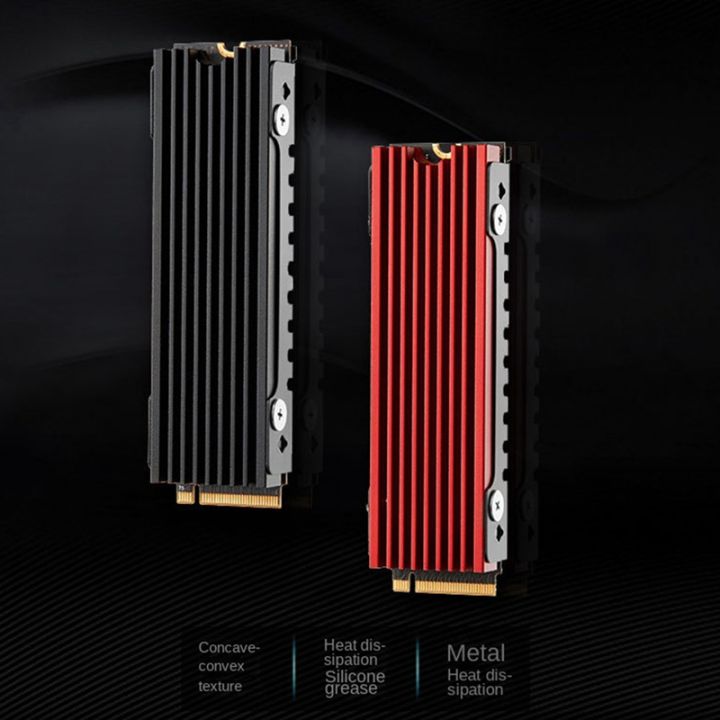 M.2 2280 NVMe Heatsink M.2 SSD Heatsink Cooling Pad Aluminum ...