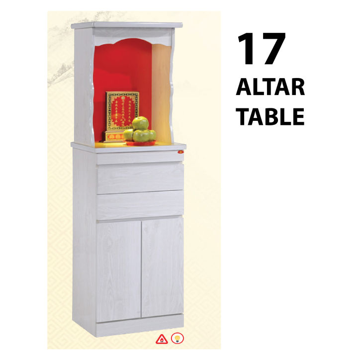 ALTAR TABLE / PRAYER CABINET WITH TOP / 神台/ BUDDHA TABLE / PRAYER TABLE ...