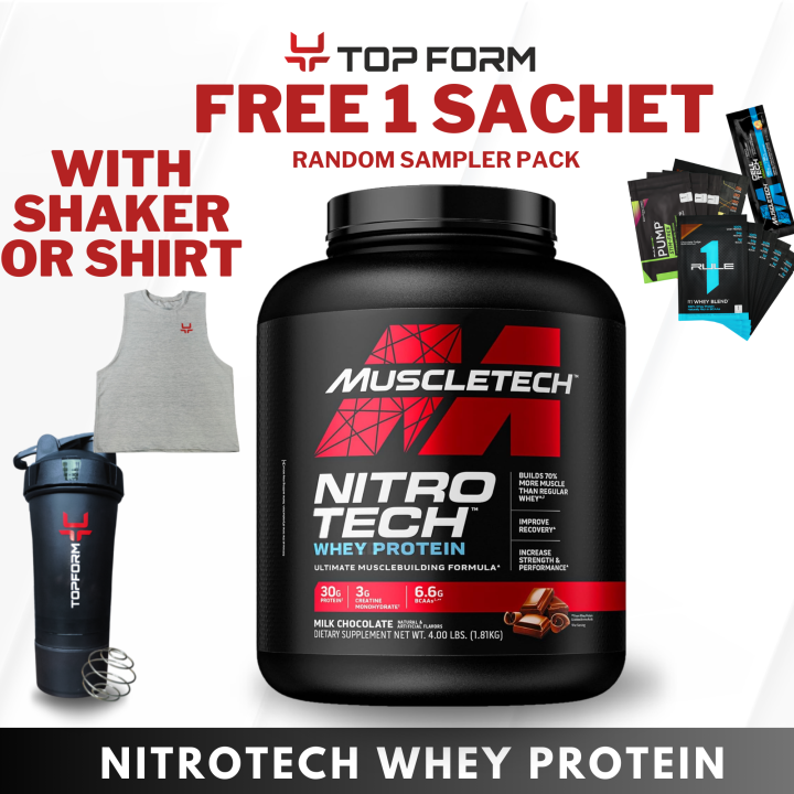 Muscletech Nitrotech Performance Series 4lbs | Lazada PH