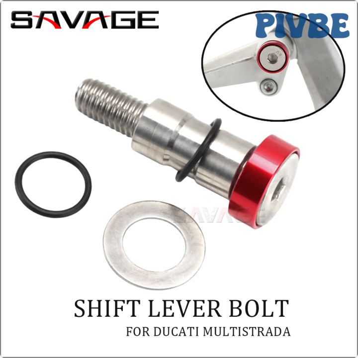 PIVBE For DUCATI Multistrada V4 V4S 8MM Gear Shift Lever Bolt 1260 1200 ...