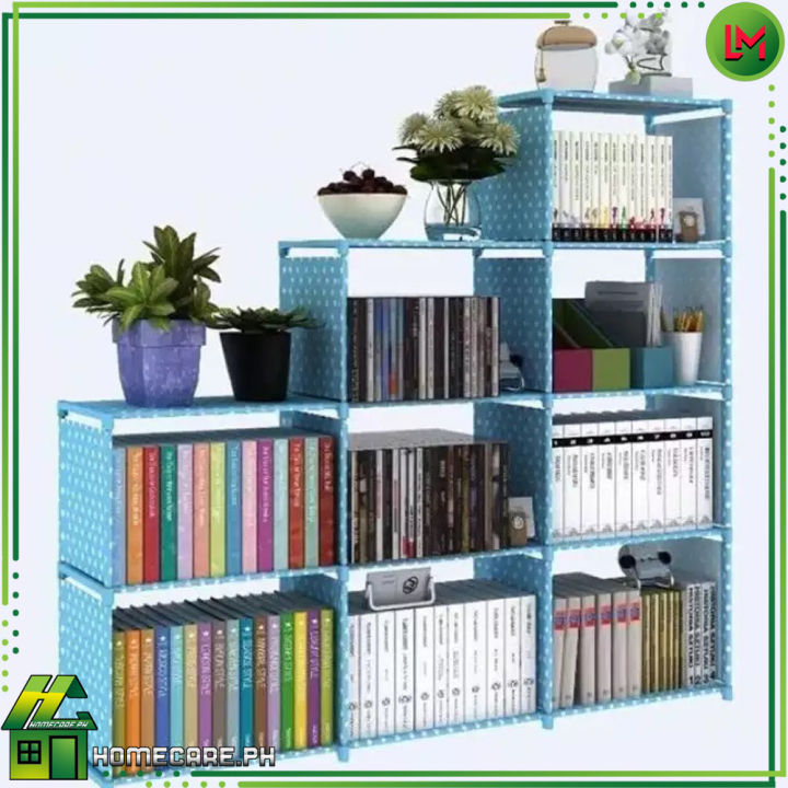 HOMECARE PH. High Quality 9-cube Book Shelf 3 Row Multi Function ...