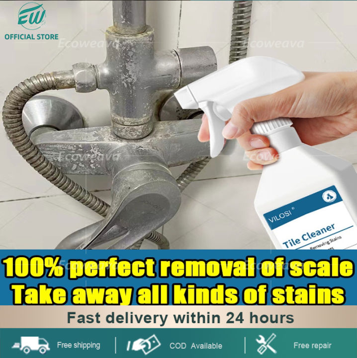Ecoweave Tiles Cleaner Stain Remover 500ml Bathroom Limescale Toilet ...