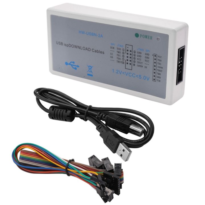 USB Isp Download Cable JTAG SPI Programmer for LATTICE FPGA CPLD HW ...