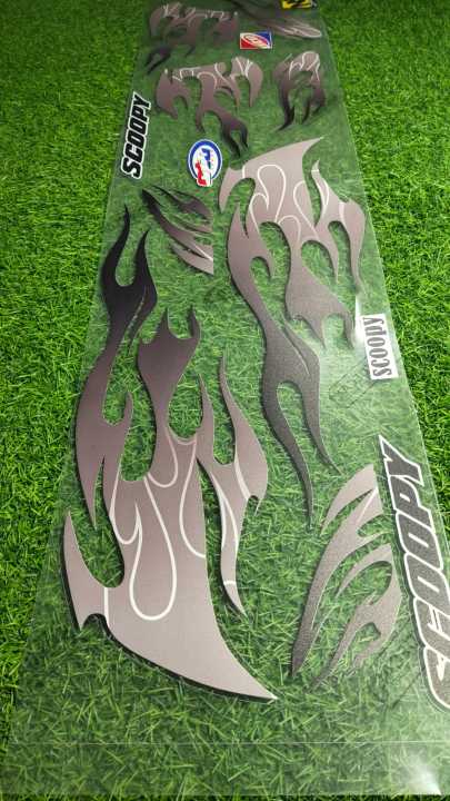 STRIPING SCOOPY LIS BAHAN BENING API LIS STICKER | Lazada Indonesia