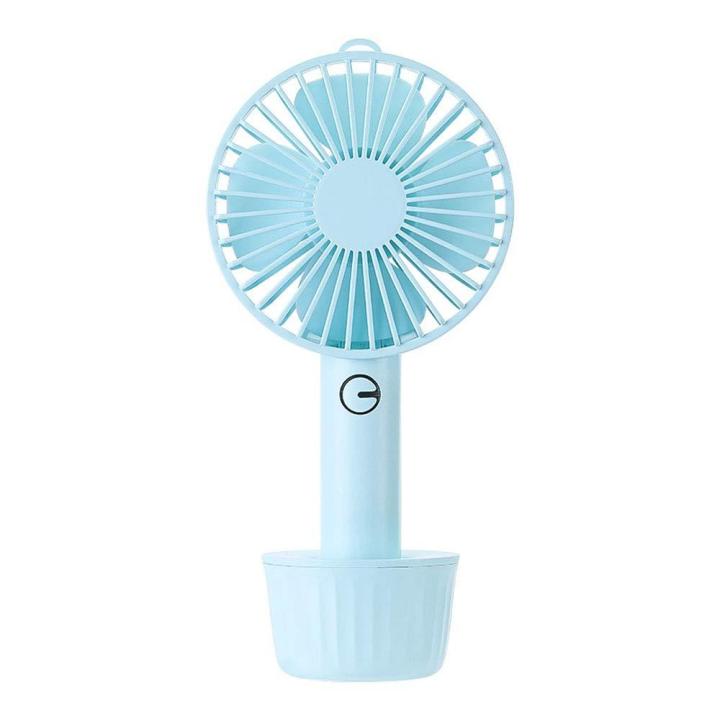 F19: Handheld Portable Mini Desktop Fan with Base | Lazada PH