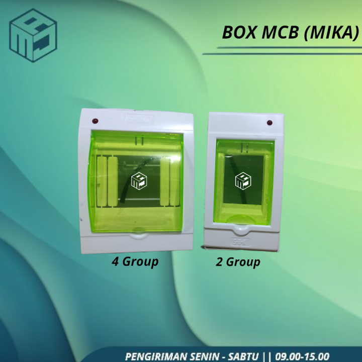BOX MCB 4 GRUP 2GRUP LAMPU SOK KACA TERMURAH | Lazada Indonesia