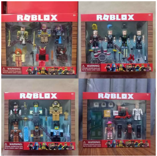 Roblox Figure Pack Roblox Legend Topper Kue Figure Roblox set isi 6 ...