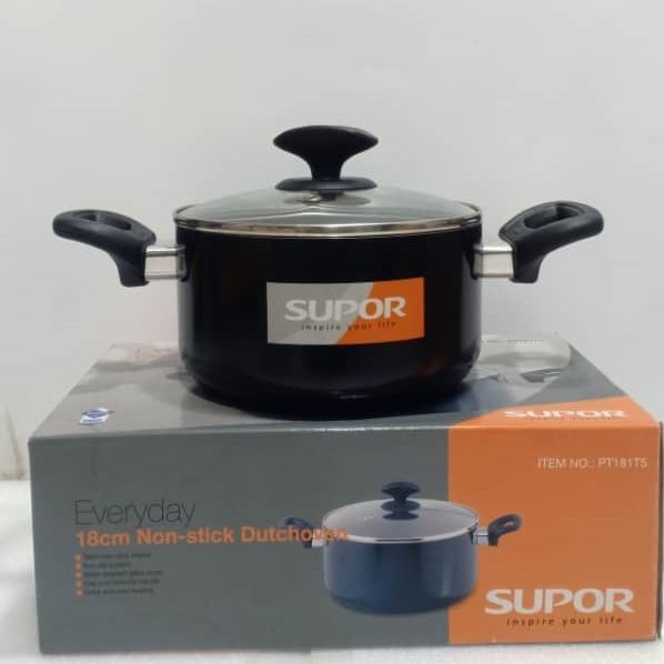 Supor Non-Stick Dutch Oven 18cm/2.5 Liter | Lazada