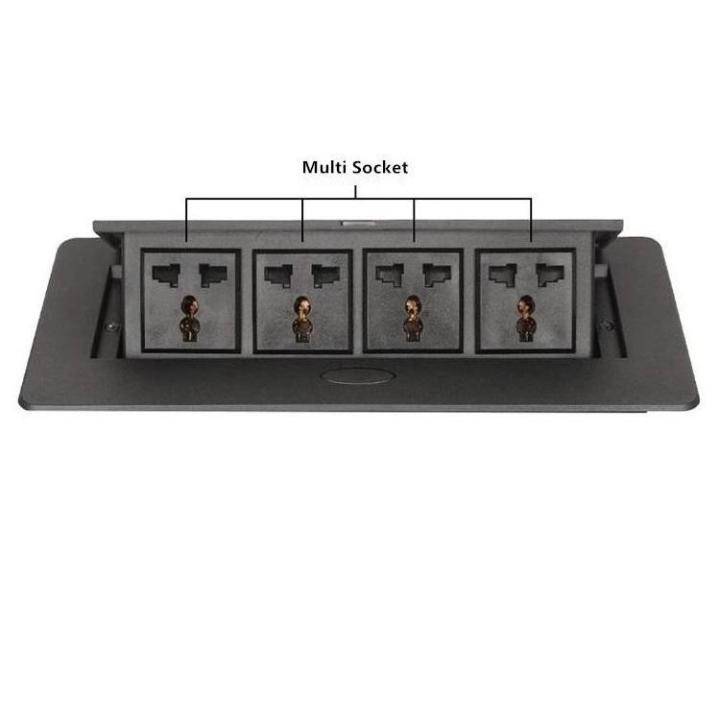 Recess Table Top Console With 4 Socket Outlet | Lazada