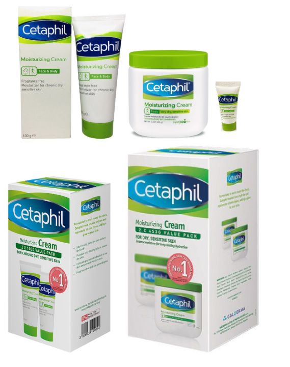 Cetaphil Moisturizing Cream Face & Body 100g | Lazada